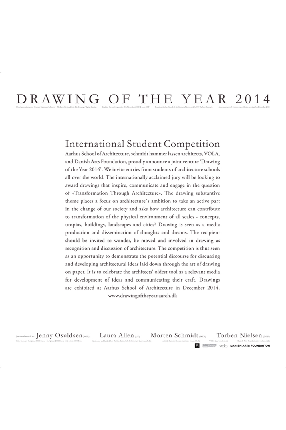 Drawing of the Year 2014 | VOLA