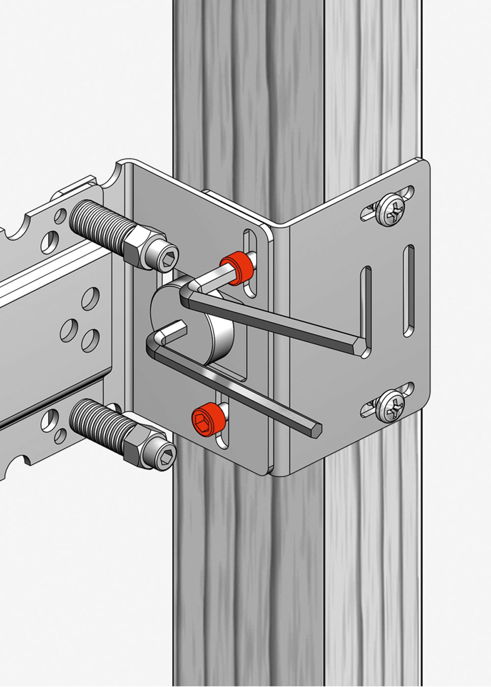 New fully adjustable mounting bracket | VOLA